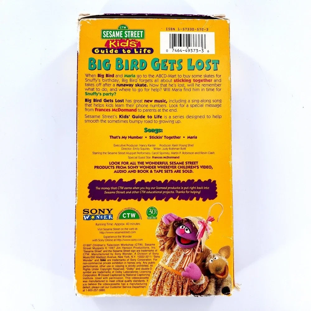 Sesame Street | Media | Sesame Street Kids Guide To Life Big Bird Gets ...